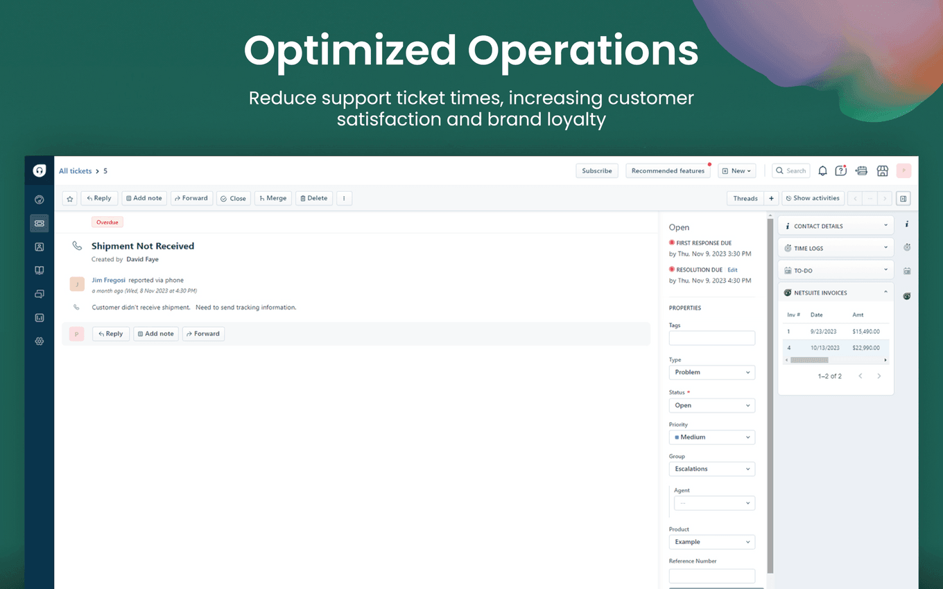 Freshworks Freshdesk NetSuite Integration Integration | Freshworks Marketplace